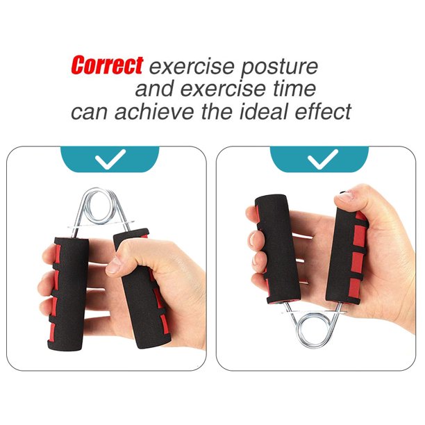 WarmTown Hand Grips, Forearm Heavy Strength Grips, Finger Gripper, Soft ...